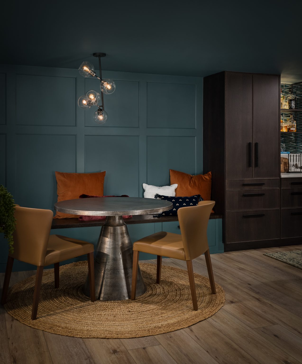 LC's Moody Basement and Kids' Space - Lauren Collander Interiors